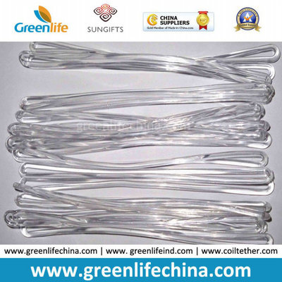 China Big Quantity High Quality Transparent Clear PVC Luggage Tag Loops supplier