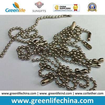 China China Top Quality 2.4mm Silver Ball Chain for Gift/Jewellery supplier