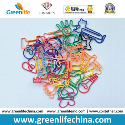 China Chinese Factory Supply Top Quality Promotional Shaped colorful Paper Clips supplier