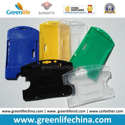 China China Factory Supply Colorful and Durable ID Badge Holders supplier