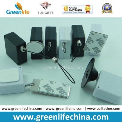 China Store Display Security Mini Square Tether Box W/Different Ends supplier