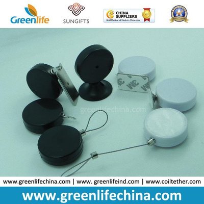 China Round Anti-Theft Retractable Pull Box Recoiler W/Customized Ends supplier