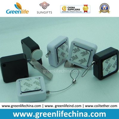 China Mini Mobile Display Holder Without Alarm Function Security Square Recoiler supplier