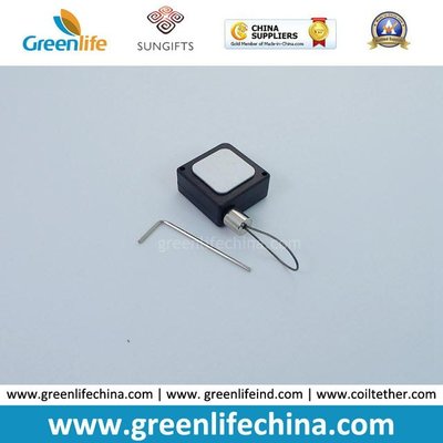 China New Design Small Square Steel Cabled Display Retractor Loop End supplier