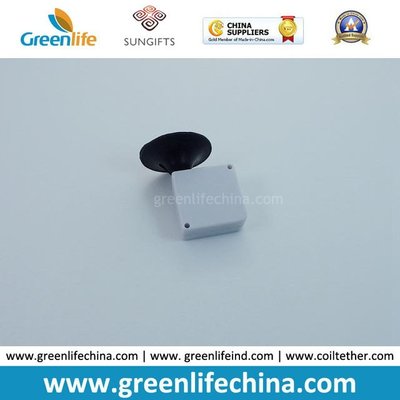 China Solid White Micro Anti-Theft Retractor with Black Rubber Sticker supplier