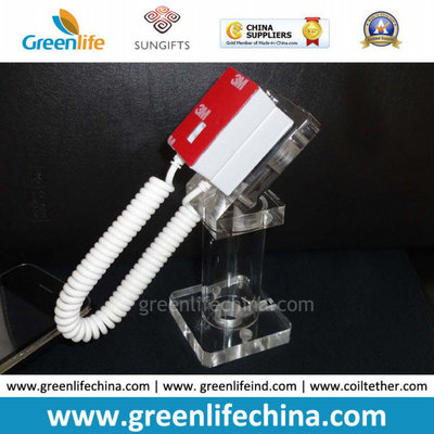 China Arylic Secure Display Stand W/White Rectangle Pull Box supplier