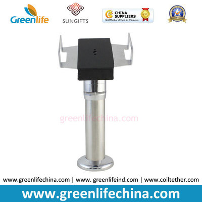 China Flexible Display Plate Stainless Steel Pole Suit for Different Size Pinpad Security Display Holder supplier