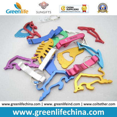 China Aluminum Fashionable Various Animal Shapes Promotional Bottle Openers supplier