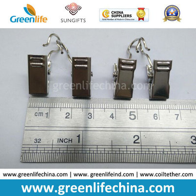 China High Quality Metal Clip Holder w/Hook Curtain Clip ID Badge Accessories Hardware Clips supplier