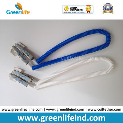 China Blue White Popular Color Plastic Slim Dental Scarfpin Cip Stretch Cord Holder supplier