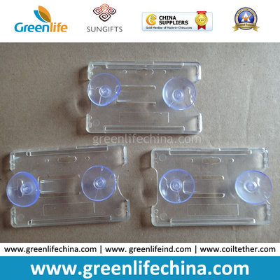 China High Quality Hard Card Holder w/Soft Sucker on Car Glass supplier