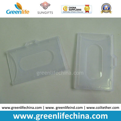 China Popular PP Material Horizontal Oversized Card Holder for Badge Safety supplier