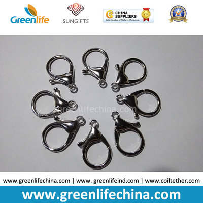 China Good Quality Zinc Alloy 35mm Length 16mmID Big Size Lobster Clasp for Lanyard Attaching supplier