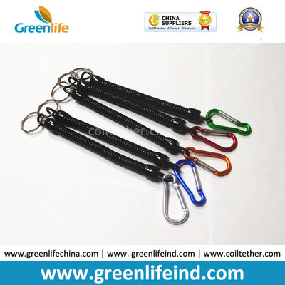 China 2.5*10*150MM Retractable Stretchy Coiled Fishing Tool Plier Lanyard Rope Strings supplier