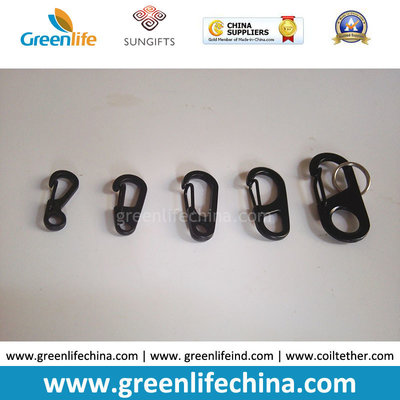 China Black Outdoor Sport Using Fashion Types Metal Snap Clips/Hooks supplier