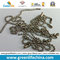 Decorative 2.0mm Metal /Stainless Steel Bead Ball Badge Chain supplier