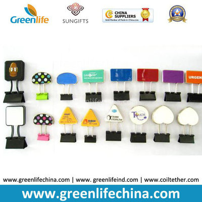 China Factory Promotional Gift Clip Office Supply W/Custom Logo supplier