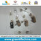 Metal ID Clip W/Colored PVC Tape Popular Badge Accessories supplier