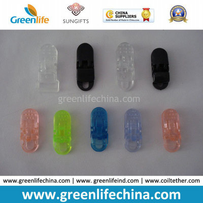 High Quality Colored Fashionable Alligator Plastic Badge Clip Fasteners supplier