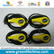Custom OEM Blue Flat Plastic Whistle W/Logo&amp;Key Coil Chain supplier