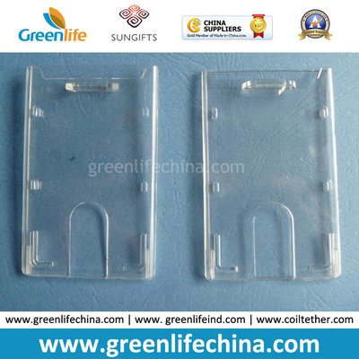 High Quality ABS Clear ID Card Holder Badge Accessory supplier