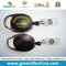 Round Carabiner Plastic Badge Reel with Black Lighter Holder supplier