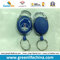 Customized Silk Screen Printing Oval Carabiner Strong Badge Reel Holder supplier