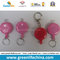 Pink/Red Lovely Retractable Key Reel Holder Custom Accessory supplier