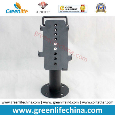 Whole Black Color Metal Material Retail Store Pos Stand Holder Simple Device supplier