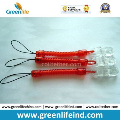 Plastic Alligator Clip Wrist Band Lanyard Flex Worm Loops supplier