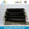 Plastic Spiral Elastic Coil Cord Black Color W/Key Rings2pcs supplier