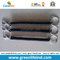 Plastic Spiral Elastic Coil Cord Black Color W/Key Rings2pcs supplier