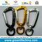 Aircraft Aluminum Colorful Carabiner Snap Hook Good Quality Fastener Holders supplier