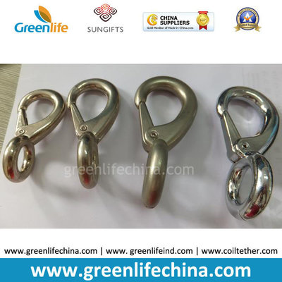 Aircraft Aluminum Colorful Carabiner Snap Hook Good Quality Fastener Holders supplier