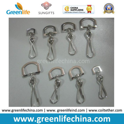 Aircraft Aluminum Colorful Carabiner Snap Hook Good Quality Fastener Holders supplier