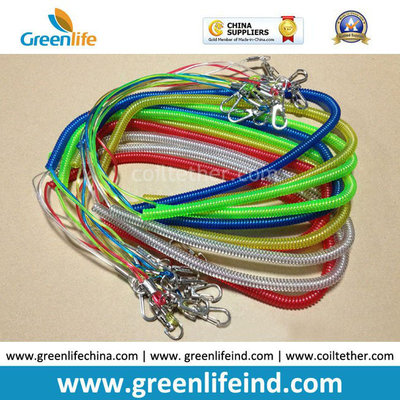 Hot Selling Fly Fishing Accessory Colored Lanyard Spring Coil supplier