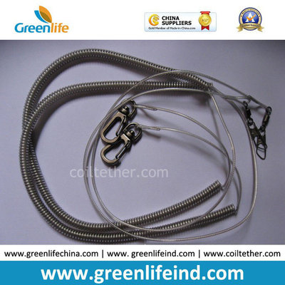 1m Elastic Spiral Plastic Coil Cord Belt for Fishing Using supplier