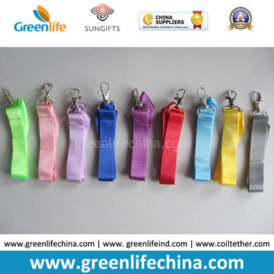 Economical neck various lanyards ready for custom logo printing standard claw clip hook accessory supplier