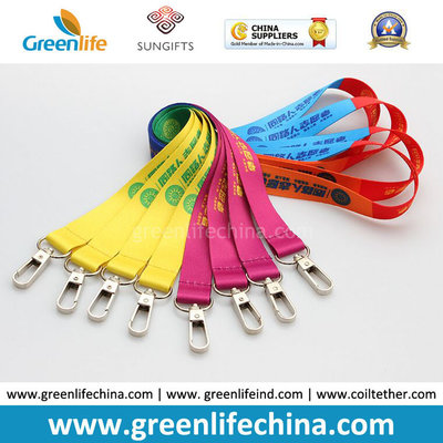 Promotional Custom Polyester Neck Lanyards Fashionable Full Heat Transfer Printing supplier