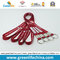 Fashion Design Eco-friendly Logo Flat Lanyard with Split Key Ring Factory Directly Cheap Price supplier