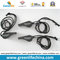 OEM Wholesale Custom Translucent Dark Blue Plastic Sport Whistle with Key Ring&amp;Round Cord supplier
