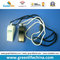OEM Wholesale Custom Translucent Dark Blue Plastic Sport Whistle with Key Ring&amp;Round Cord supplier