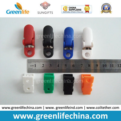 Custom Colours Fashion Plastic Office ID Badge Clips Good Fastener Clip Accessory for Holding supplier