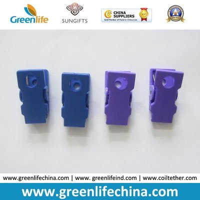 Custom Colours Fashion Plastic Office ID Badge Clips Good Fastener Clip Accessory for Holding supplier