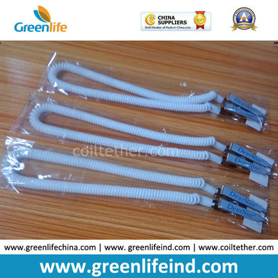 Blue White Popular Color Plastic Slim Dental Scarfpin Cip Stretch Cord Holder supplier