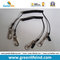 Custom Logo Pendant Plastic High Quality Black Spring Elastic Lanyard Secure Tools Dropping supplier