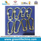 Stainless Steel Full Sizes Heavy Duty Carabiner with Ring For Tools Attaching supplier