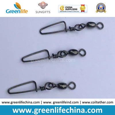 High Strength Sea Saltwater Stainless Steel Polishing Shinning Fishing Rolling Swivels supplier