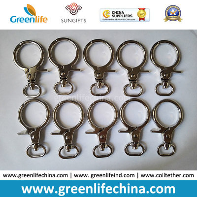 Good Quality Zinc Alloy 35mm Length 16mmID Big Size Lobster Clasp for Lanyard Attaching supplier