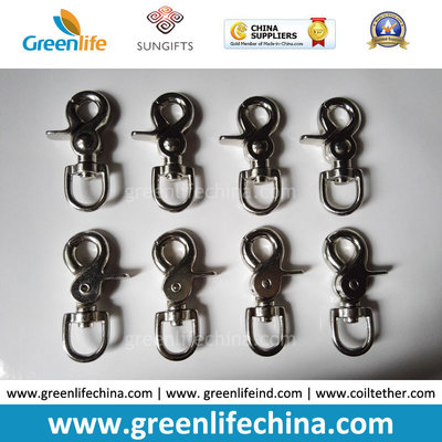 Good Quality Zinc Alloy 35mm Length 16mmID Big Size Lobster Clasp for Lanyard Attaching supplier